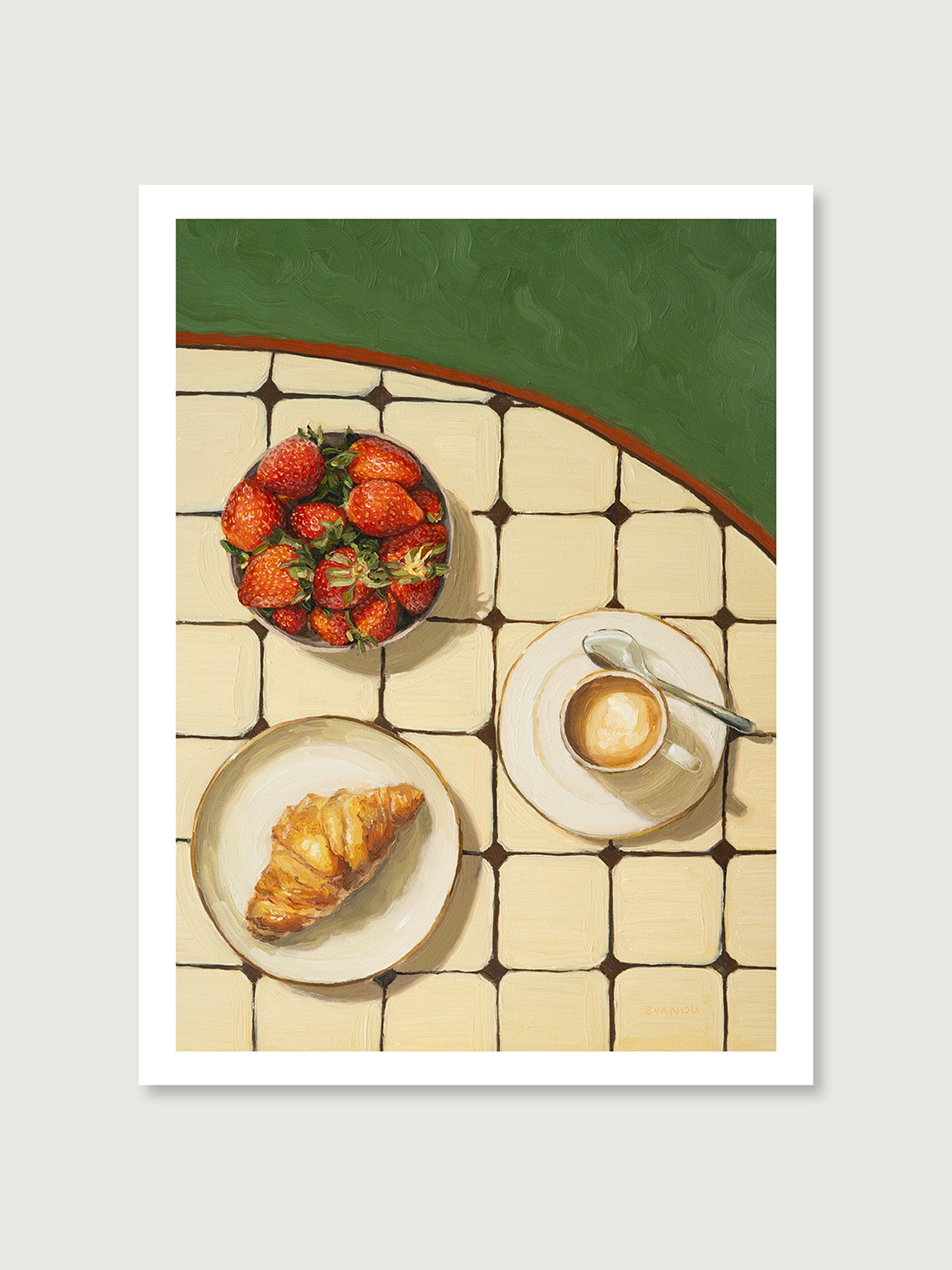 Favorite Breakfast - Art Print – Evanou Art