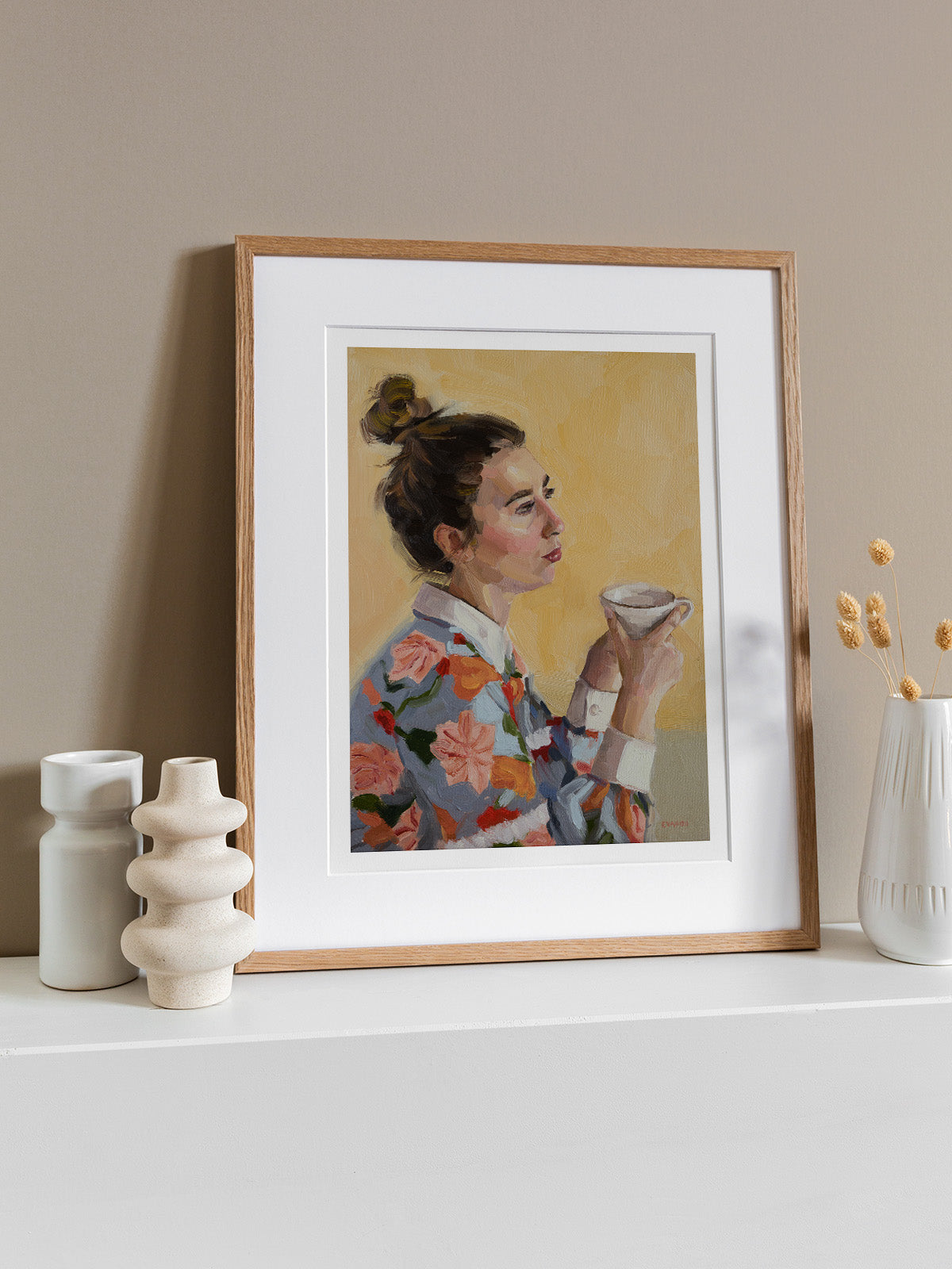 Morning Tea - Art Print – Evanou Art